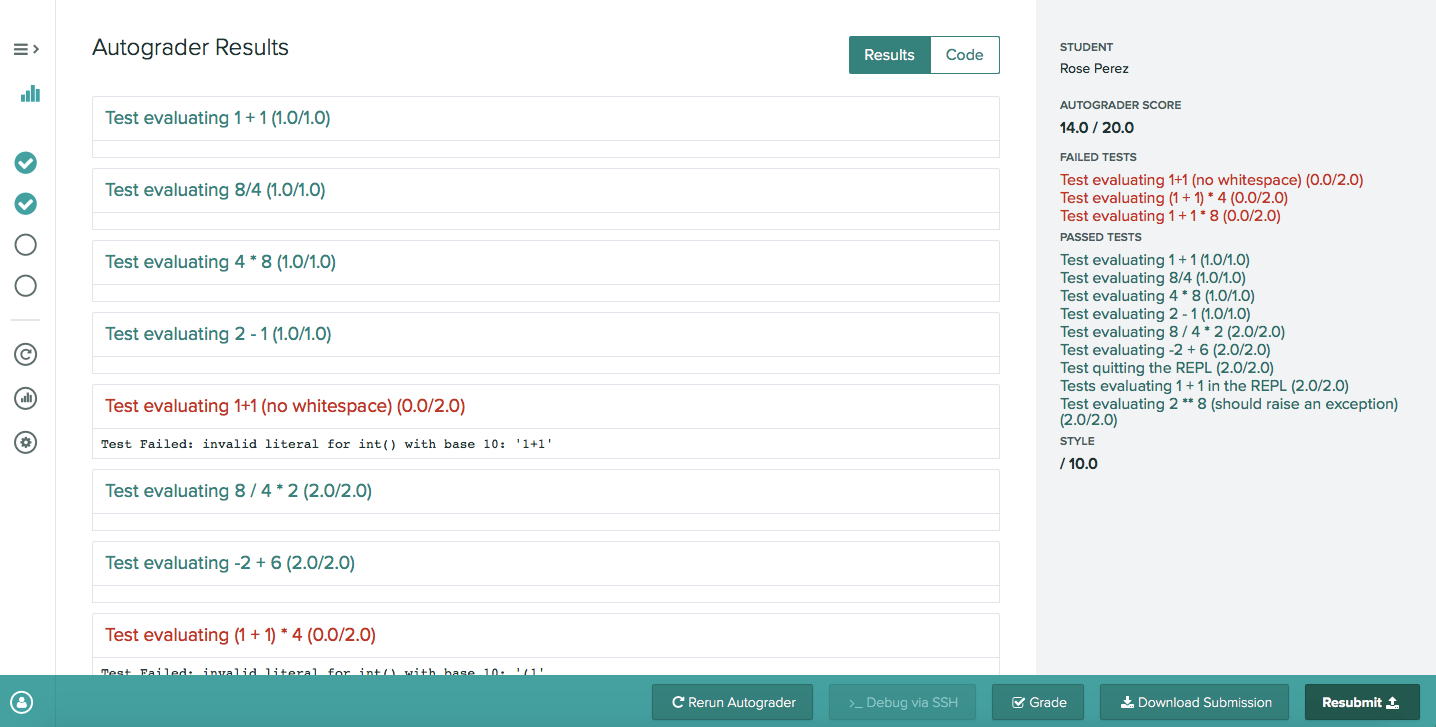 Help Gradescope 
